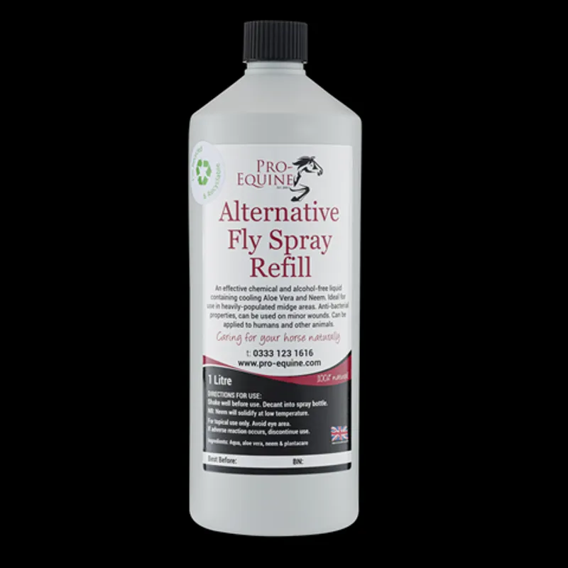 Fair Price Equestrian Pro-Equine Alternative Fly Spray Re-Fill-1L